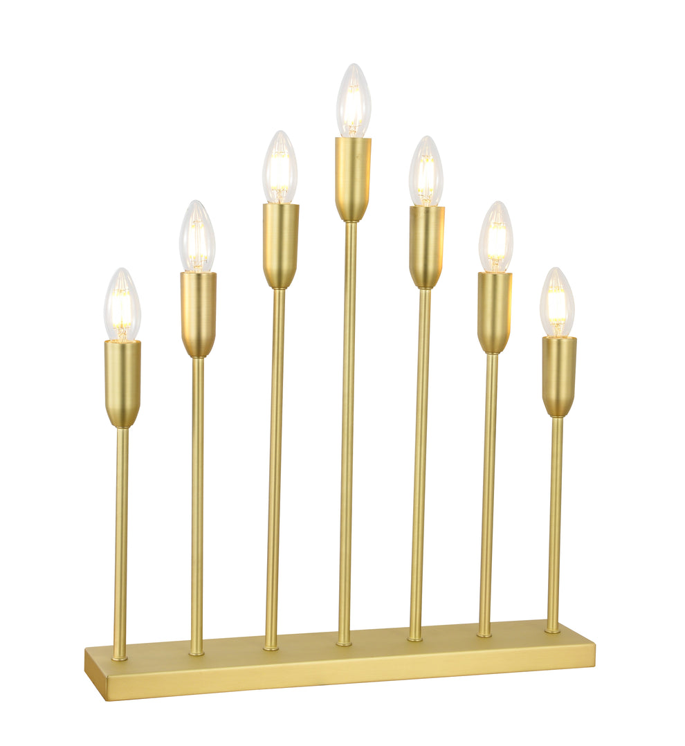 Candelabra Table Lamp Gold – Cinderella Lighting
